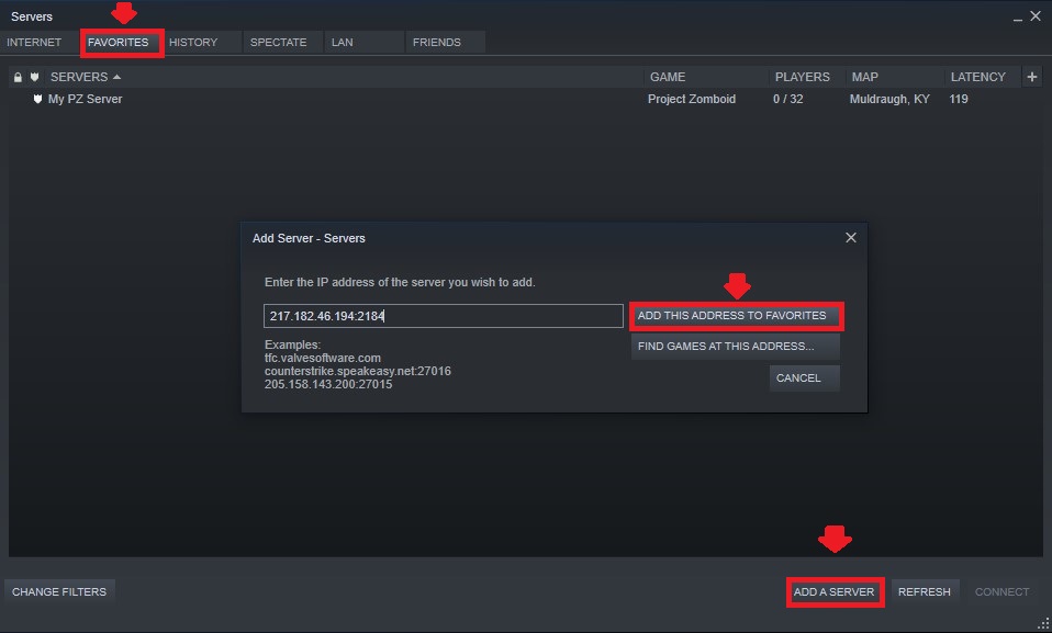 How To Join A Project Zomboid Server Scalacube